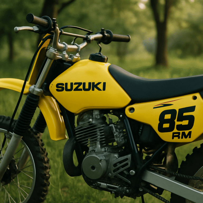 Suzuki 85 RM : fiche technique, prix, avis et entretien 2026 - 2pma